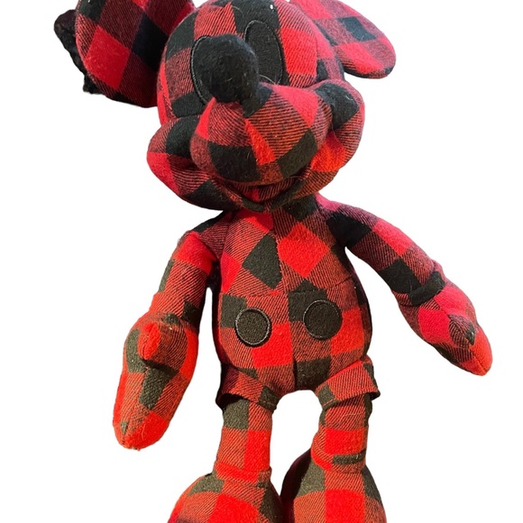 Disney | Toys | Disney Buffalo Plaid Mickey Mouse 2 Inches | Poshmark